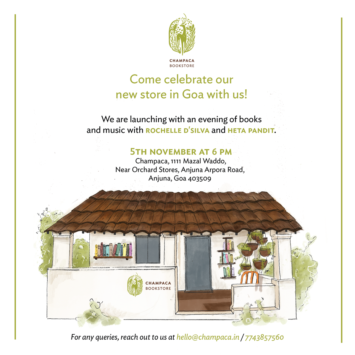 A new branch on our Champaca tree! – Champaca Bookstore