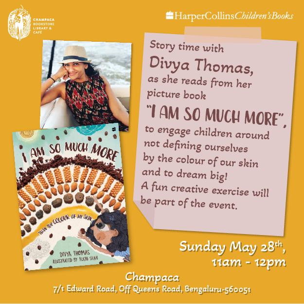 Story Time with Divya Thomas! – Champaca Bookstore