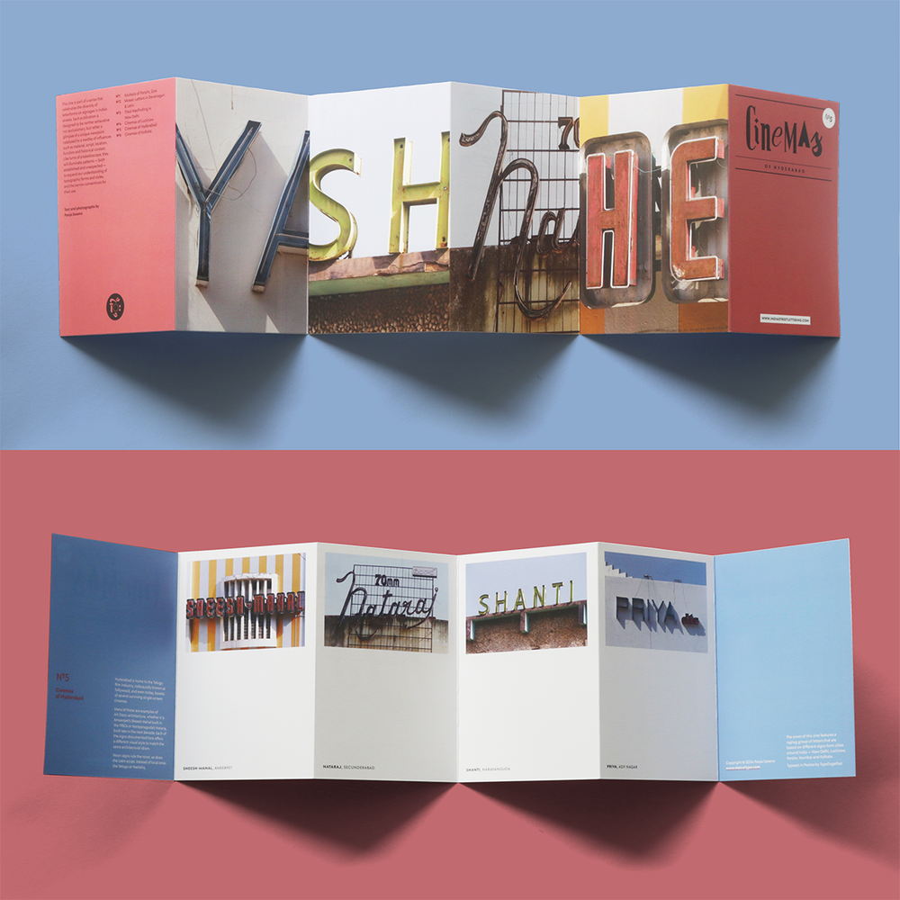 India Street Lettering Zines №4–6 Bundle – Champaca Bookstore