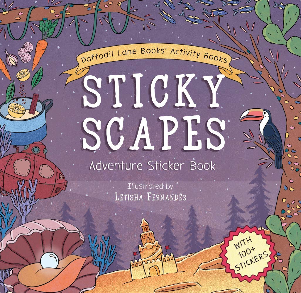 Sticky Scapes: Adventure Sticker Book – Champaca Bookstore
