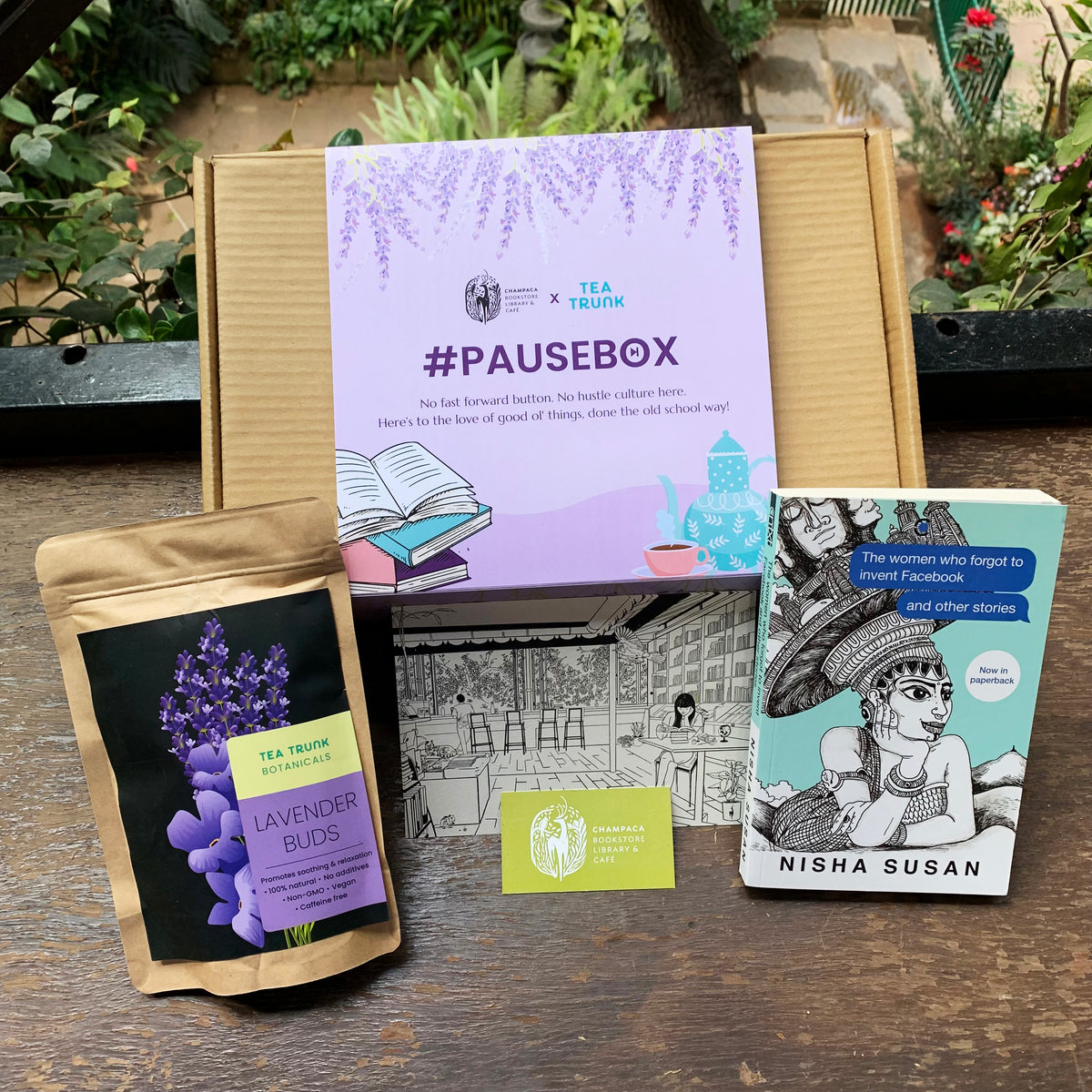 Pause Box — Lavender (Champaca x Tea Trunk) – Champaca Bookstore